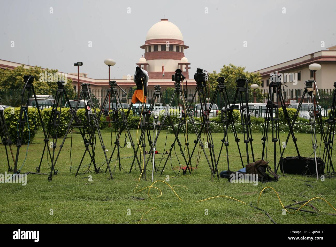 A general view of main building of the Indian Supreme court In New ...