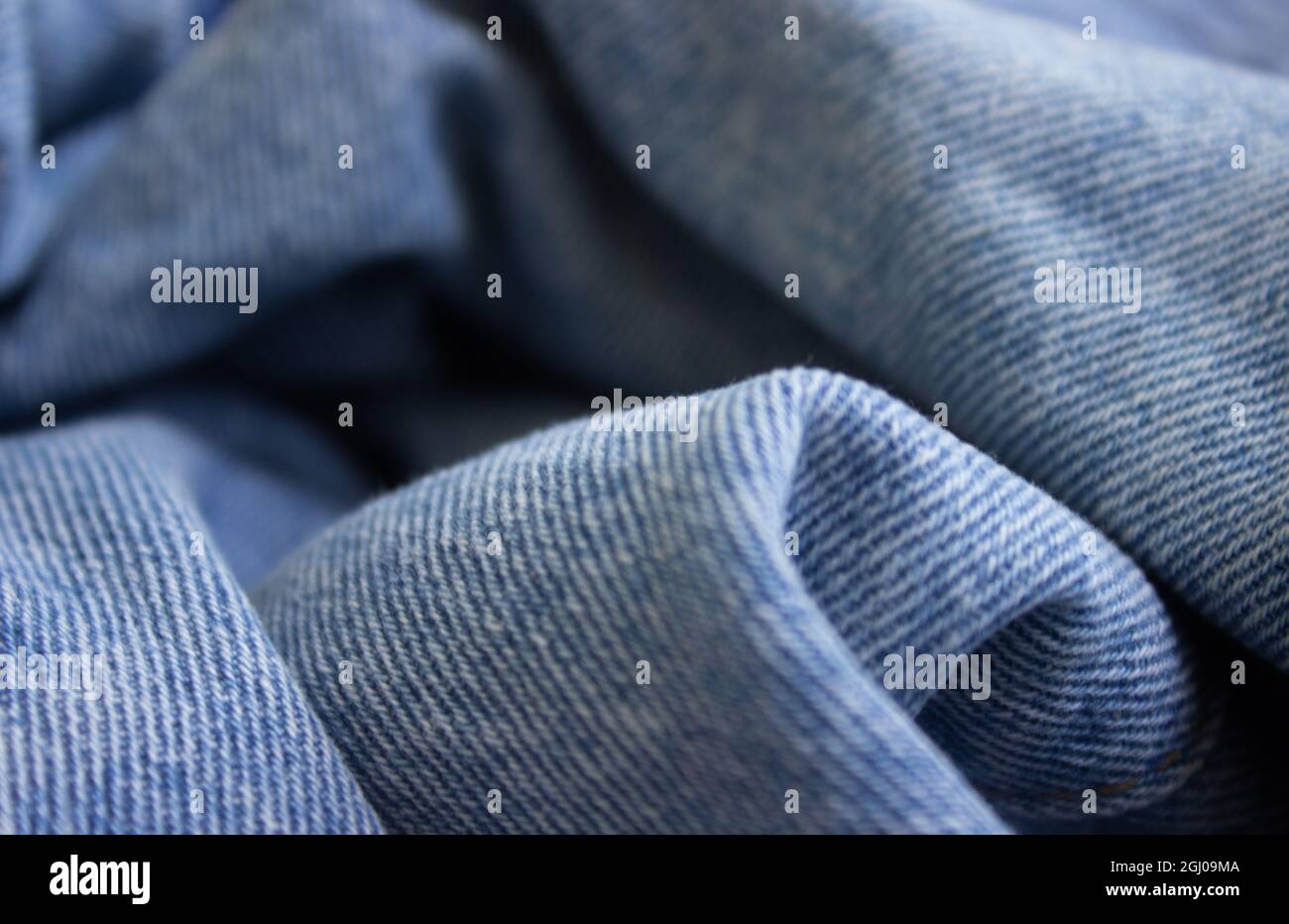 Close-up texture of denim color fabric or cloth in denim color. Fabric ...