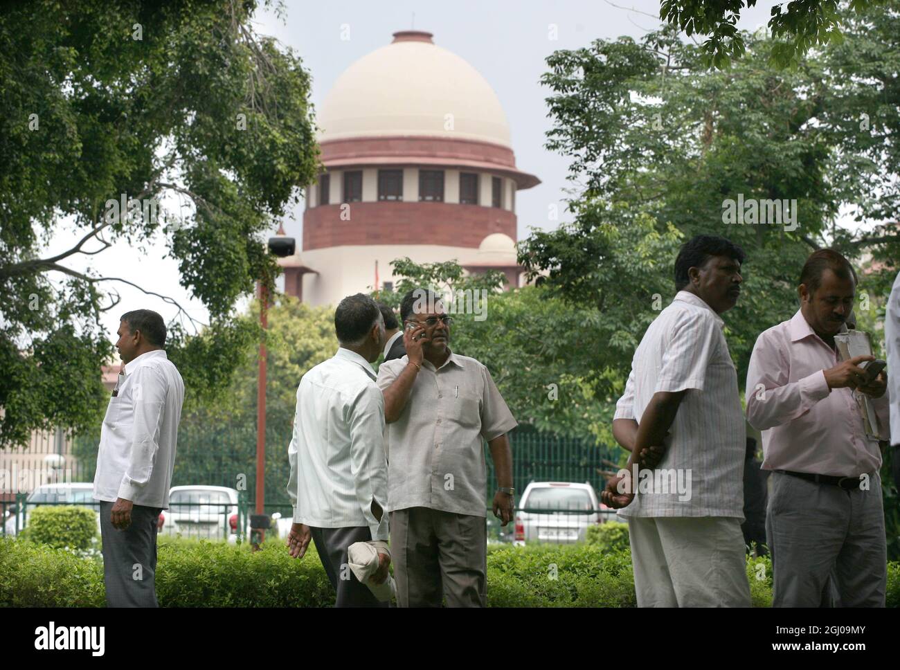 A general view of main building of the Indian Supreme court In New ...
