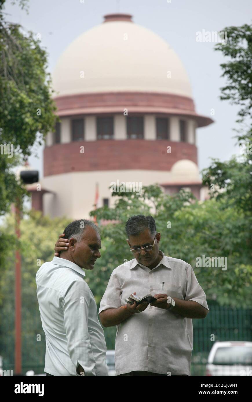 A general view of main building of the Indian Supreme court In New ...