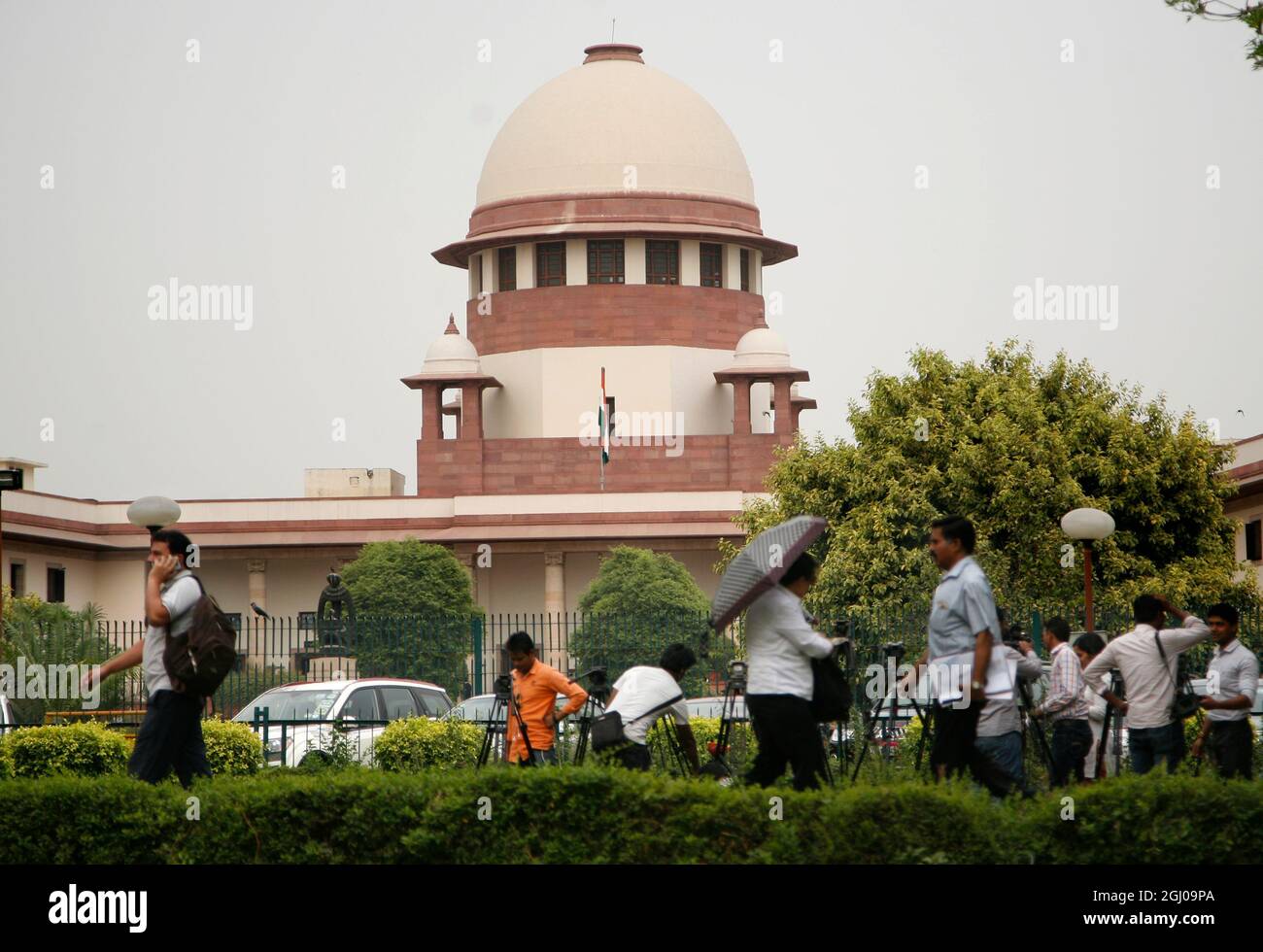 A general view of main building of the Indian Supreme court In New ...
