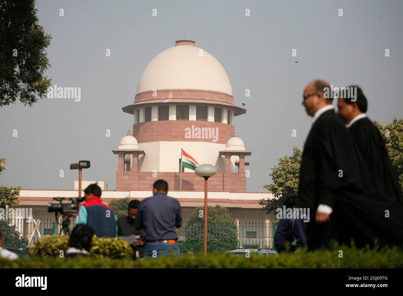 A general view of main building of the Indian Supreme court In New ...