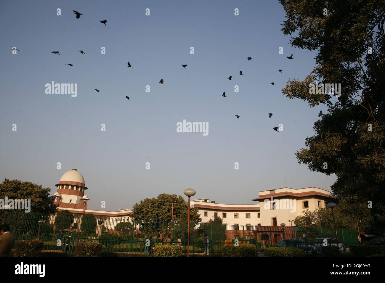A general view of main building of the Indian Supreme court In New ...