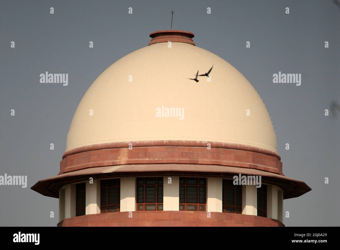 A general view of main building of the Indian Supreme court In New ...