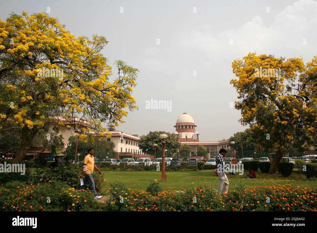 A general view of main building of the Indian Supreme court In New ...
