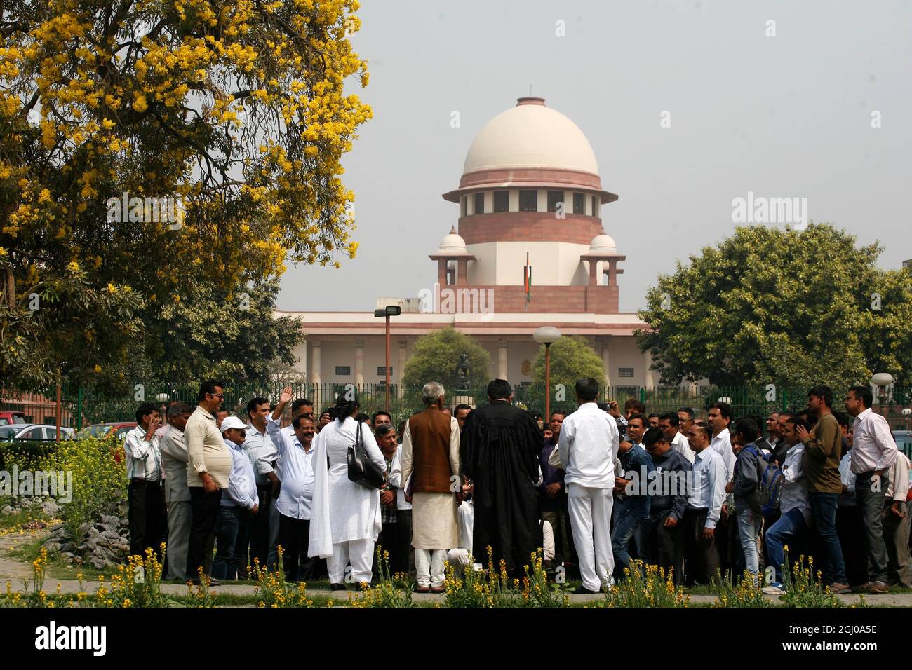 A general view of main building of the Indian Supreme court In New ...