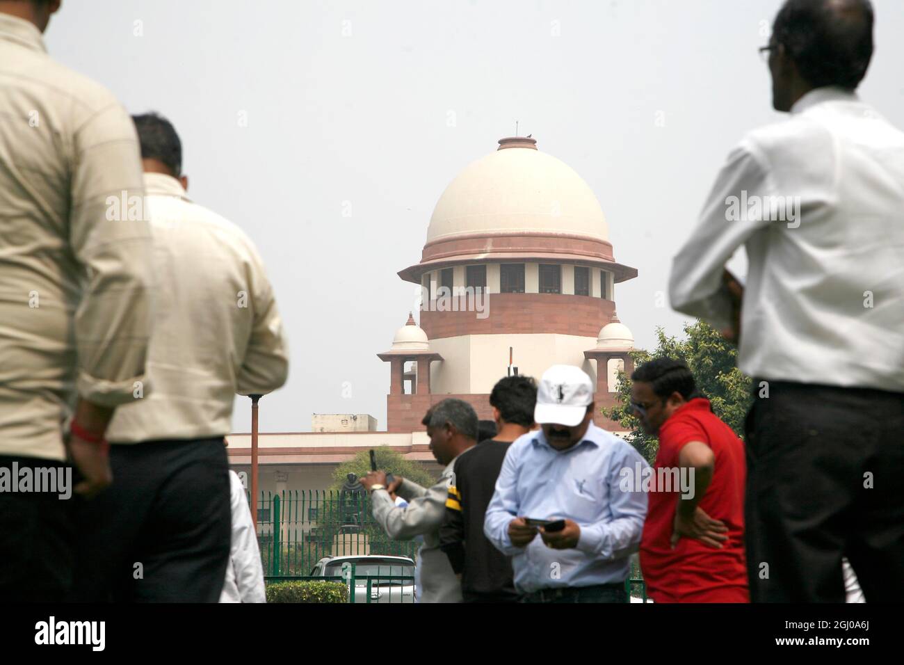 A general view of main building of the Indian Supreme court In New ...