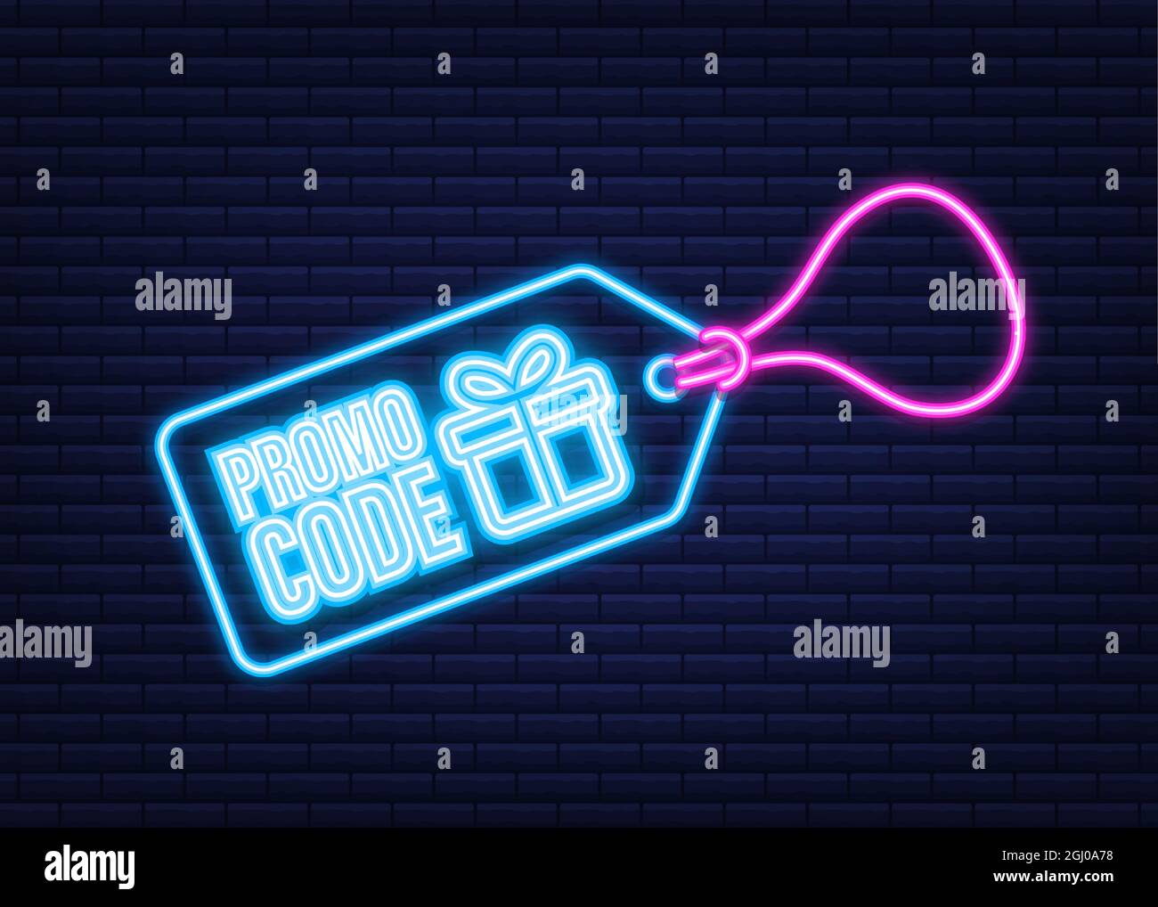 Promo code. Vector Gift Voucher with Coupon Code. Premium eGift Card ...