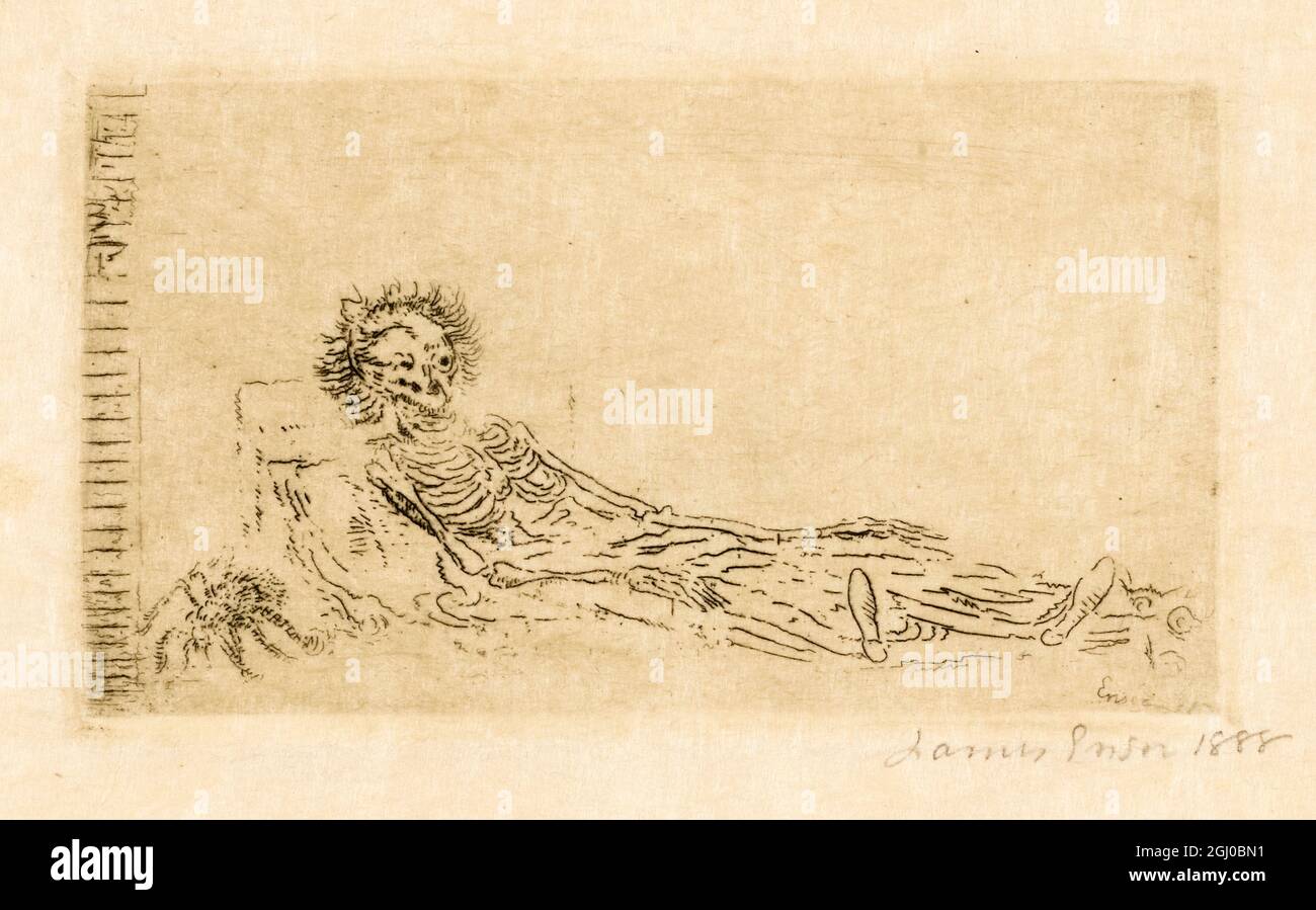 James sidney edouard baron ensor hi-res stock photography and images ...