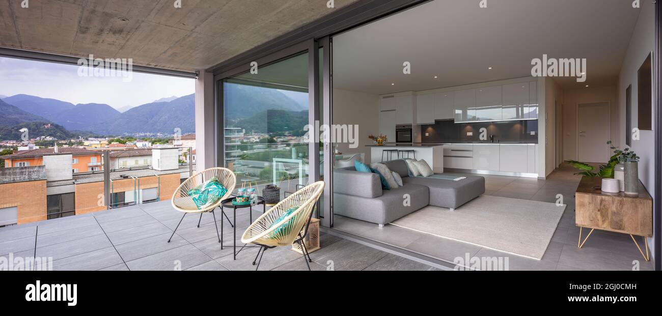 Terrace design hi-res stock photography and images - Alamy