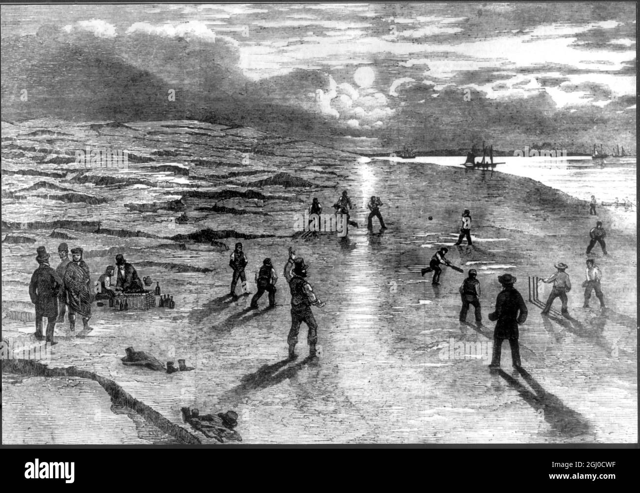 Cricket on the goodwin sands hi-res stock photography and images - Alamy