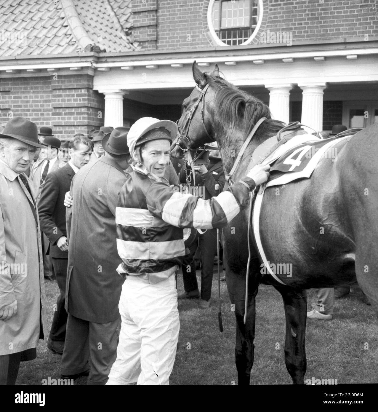 A smiling Lester Piggot after winning the season's first Classic, the ...