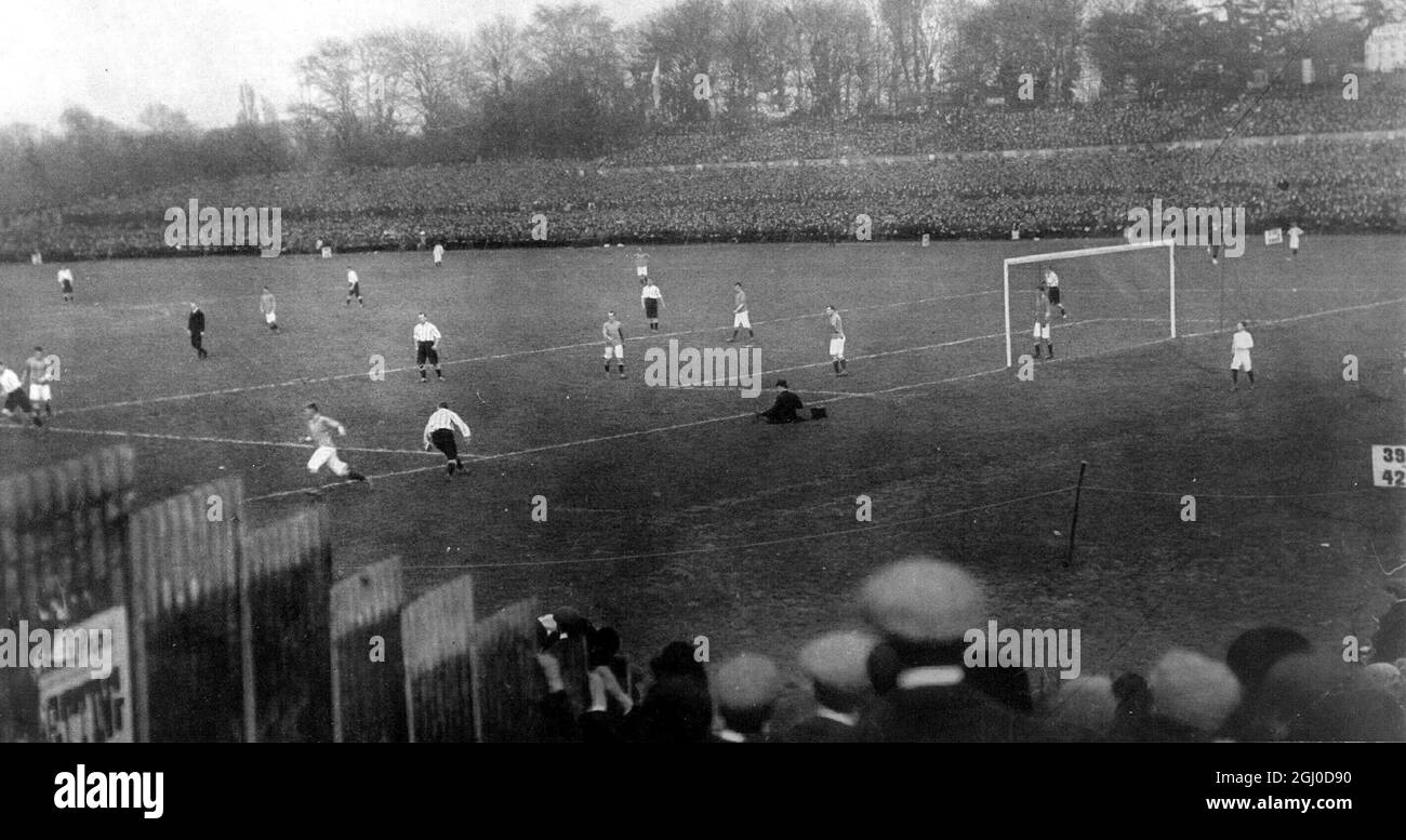 1907 FA Cup Final Sheffield Wednesday v Everton at Crystal Palace Stock ...