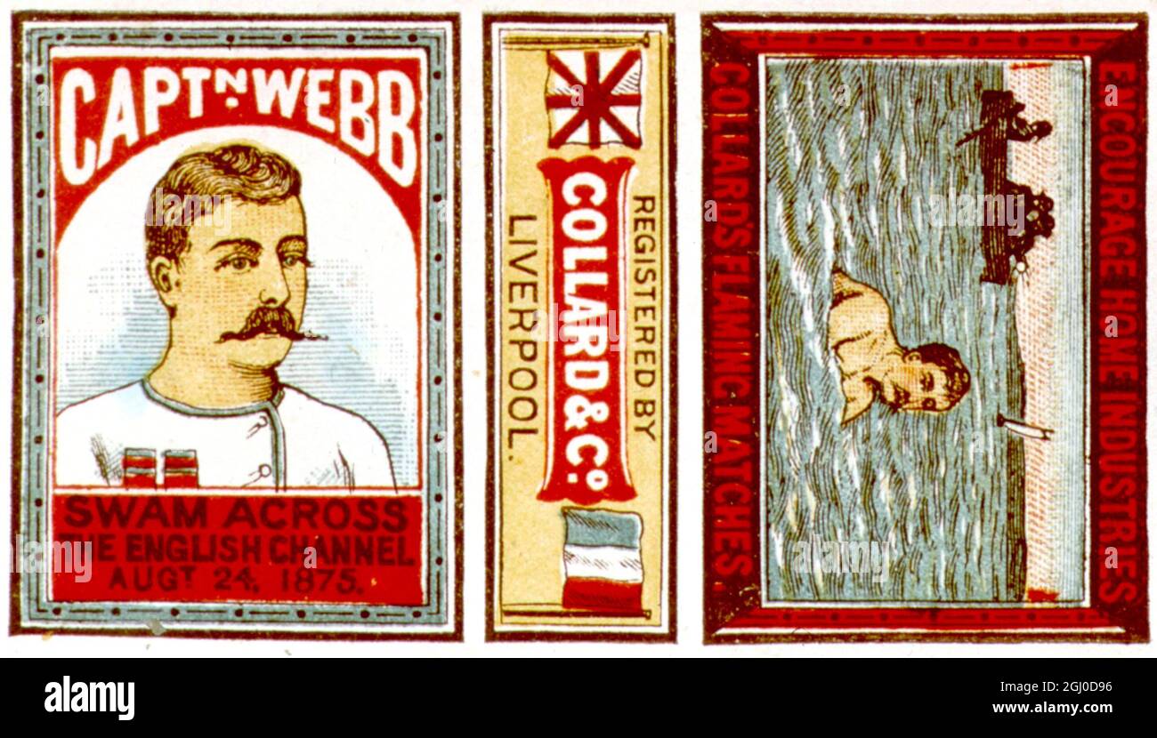 Captain Webb - the first person to swim across the English Channel ...