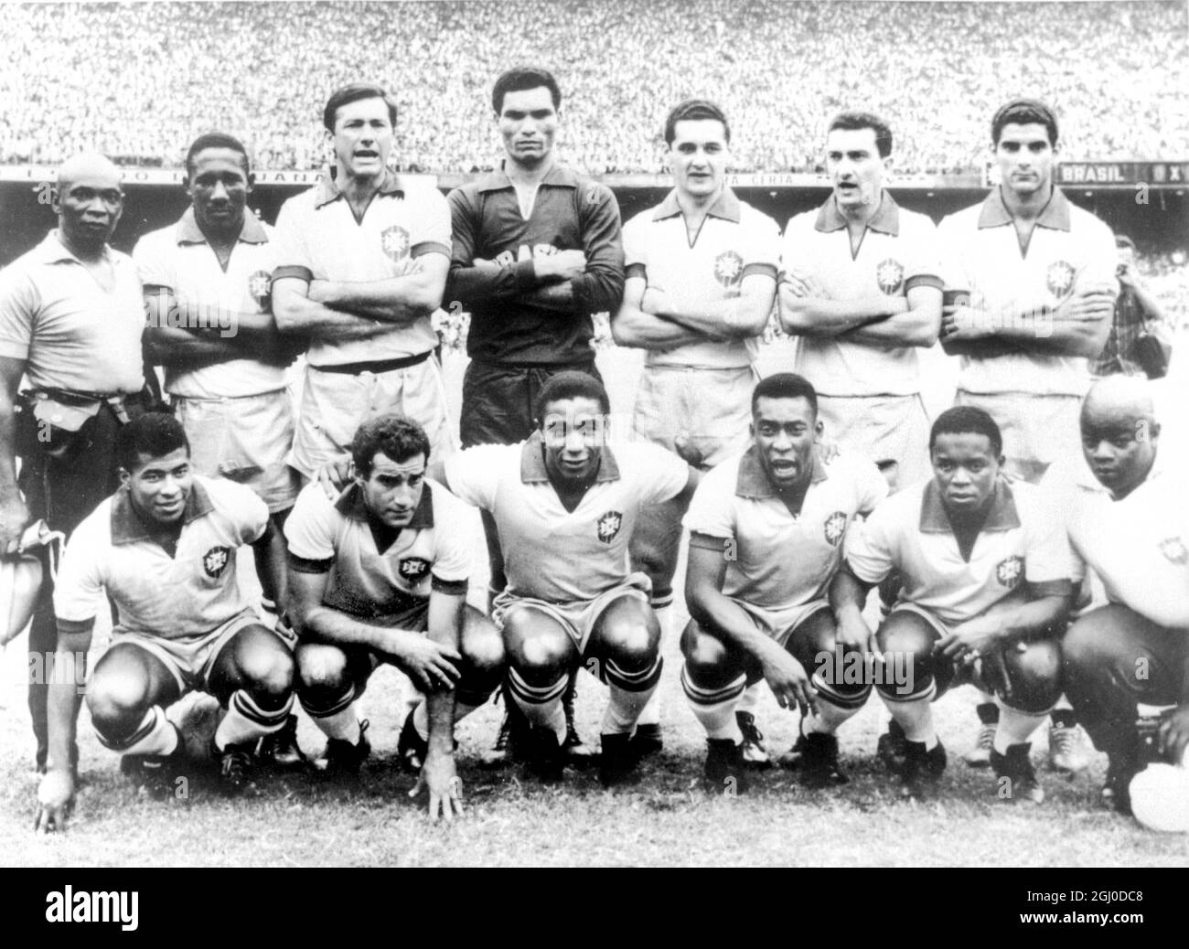 Jairzinho brazil pele Black and White Stock Photos & Images - Alamy