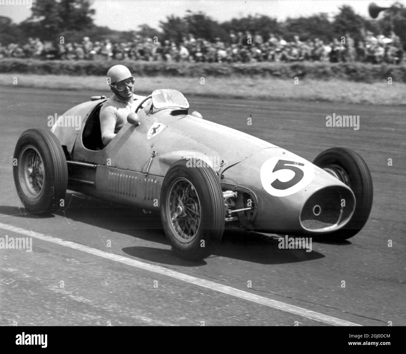 Alberto Ascari 34 year old Italian who is the worlds champion racing ...