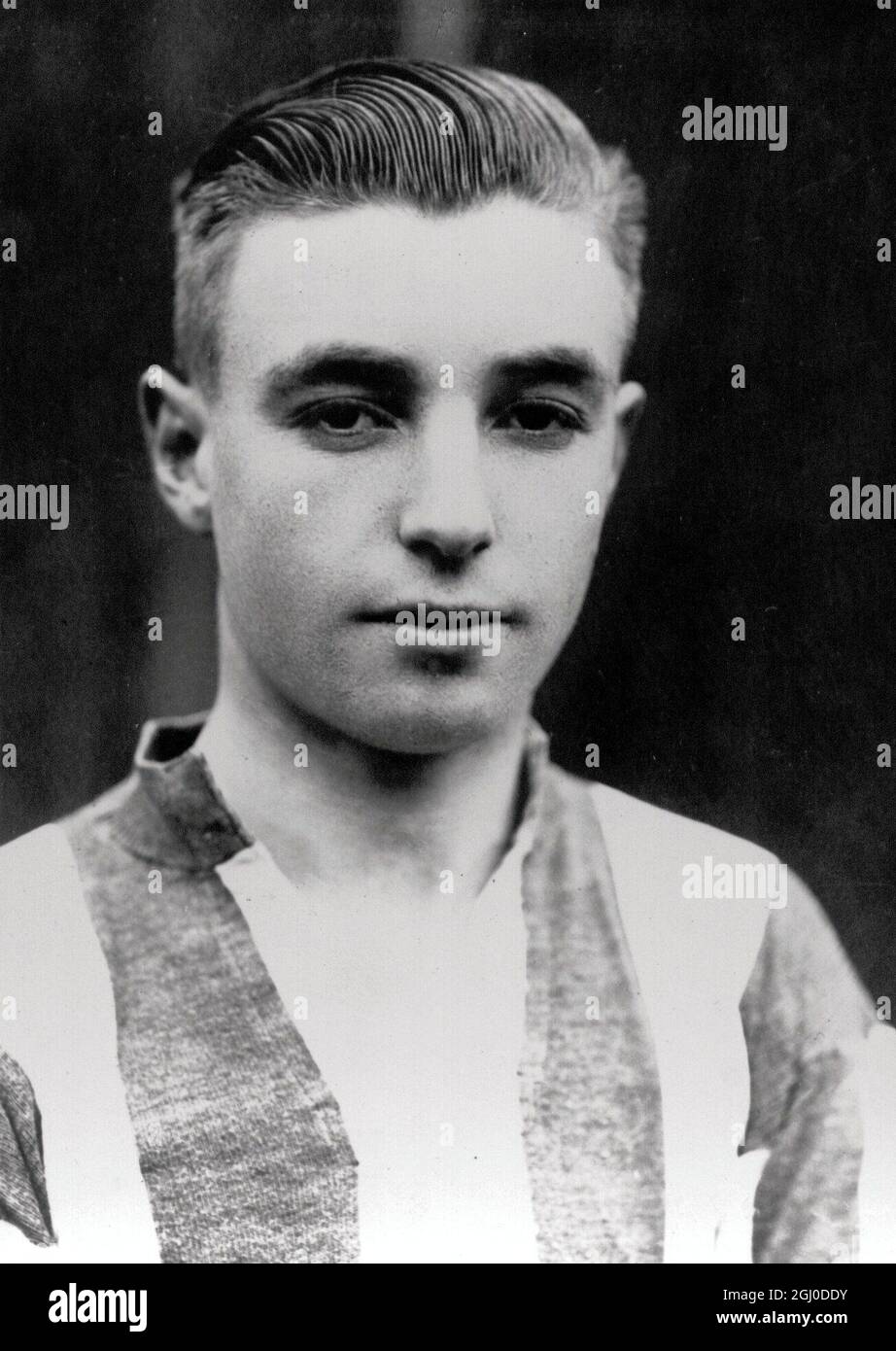 Stanley Matthews As he was as an office boy - Undated Stock Photo - Alamy