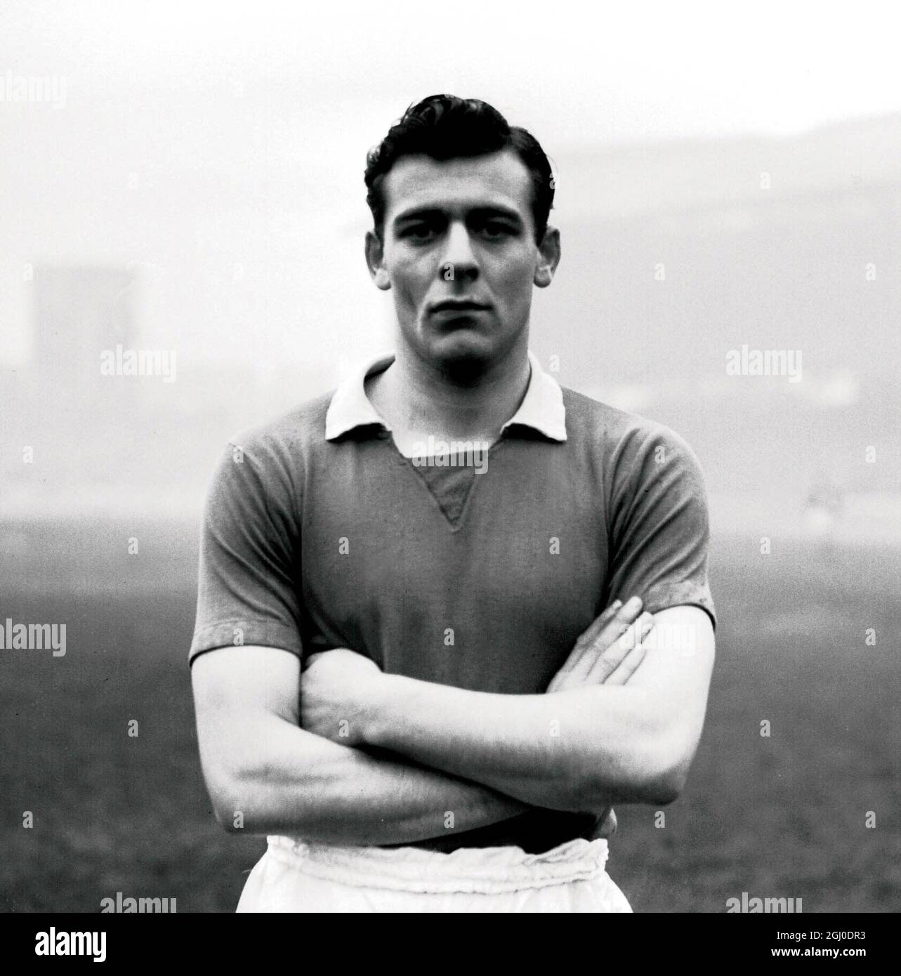 Peter Sillett, Chelsea right-back 22nd January 1955 Stock Photo - Alamy