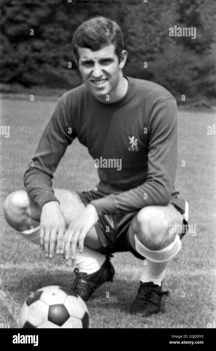 Peter Osgood, Chelsea Football Player 31st July 1968 Stock Photo - Alamy