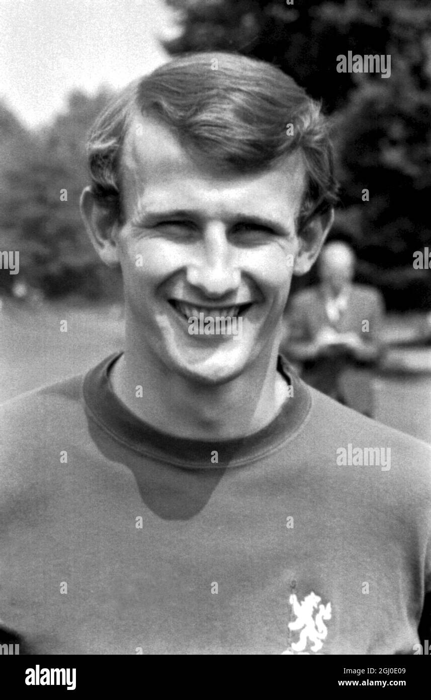 Peter Houseman, Chelsea Football Player 31st July 1968 Stock Photo - Alamy