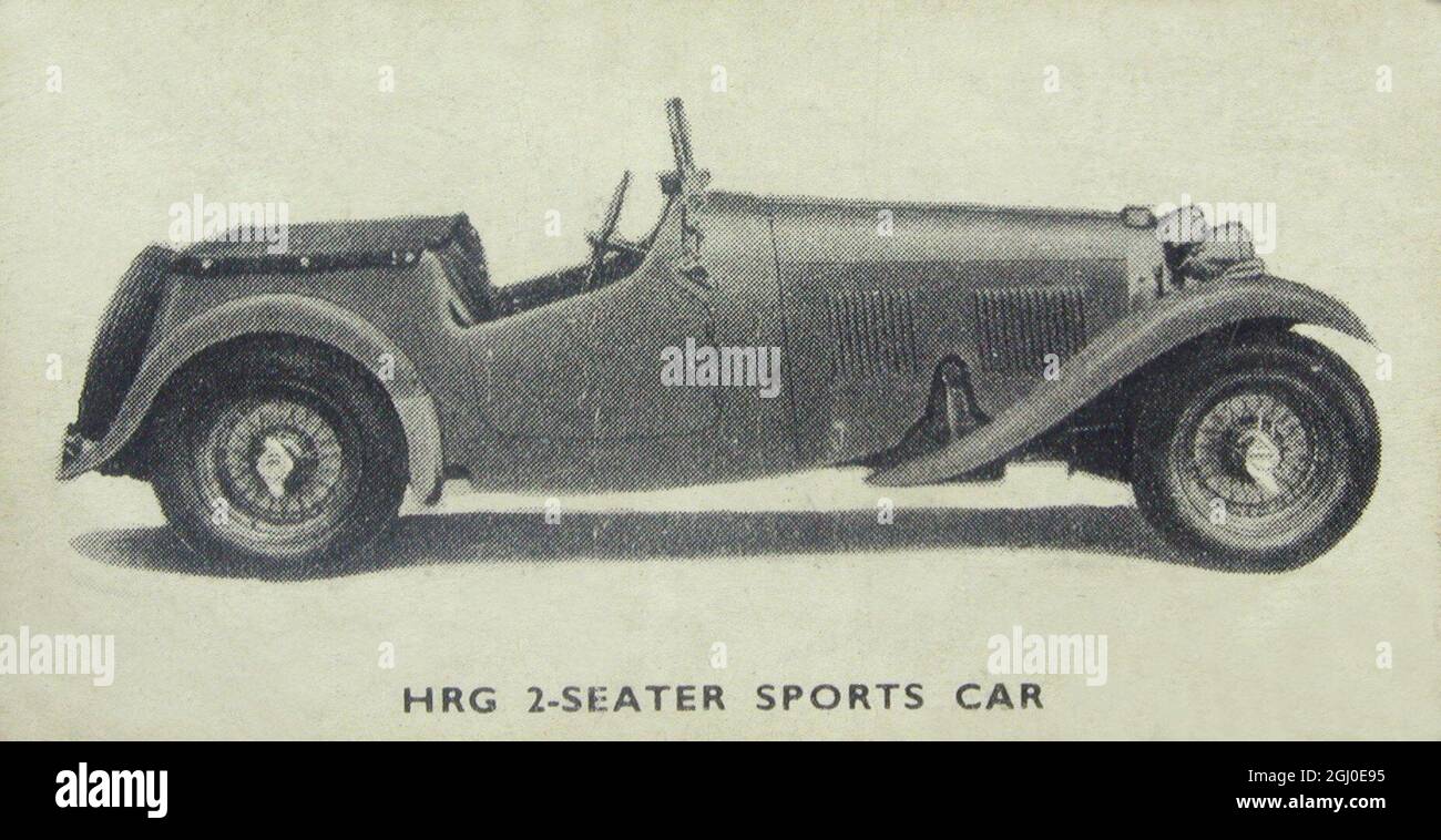 HRG 2-seater sports car. This sports car has been designed to give an ...