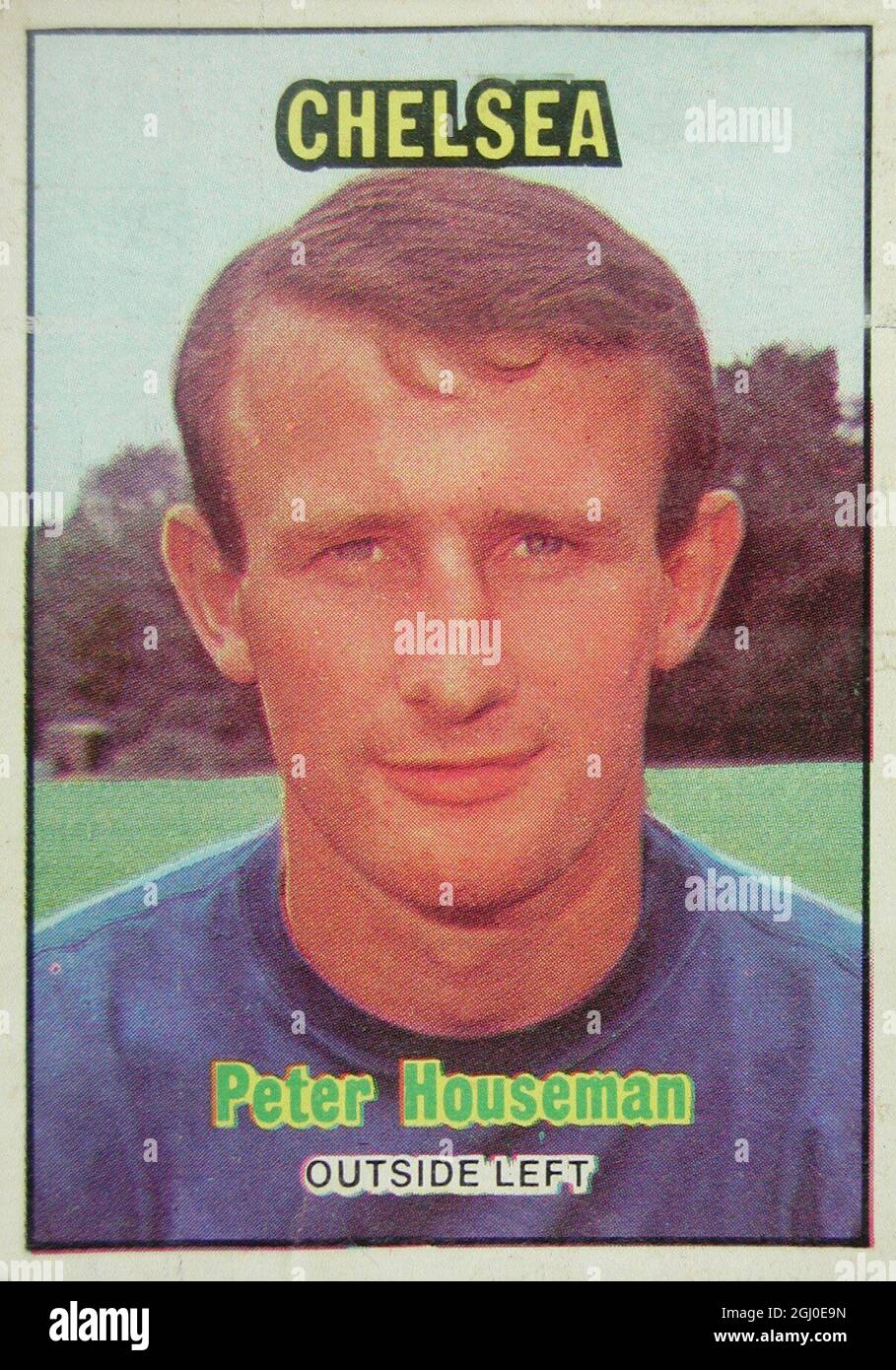 Peter Houseman - Chelsea Really established himself in the Chelsea ...