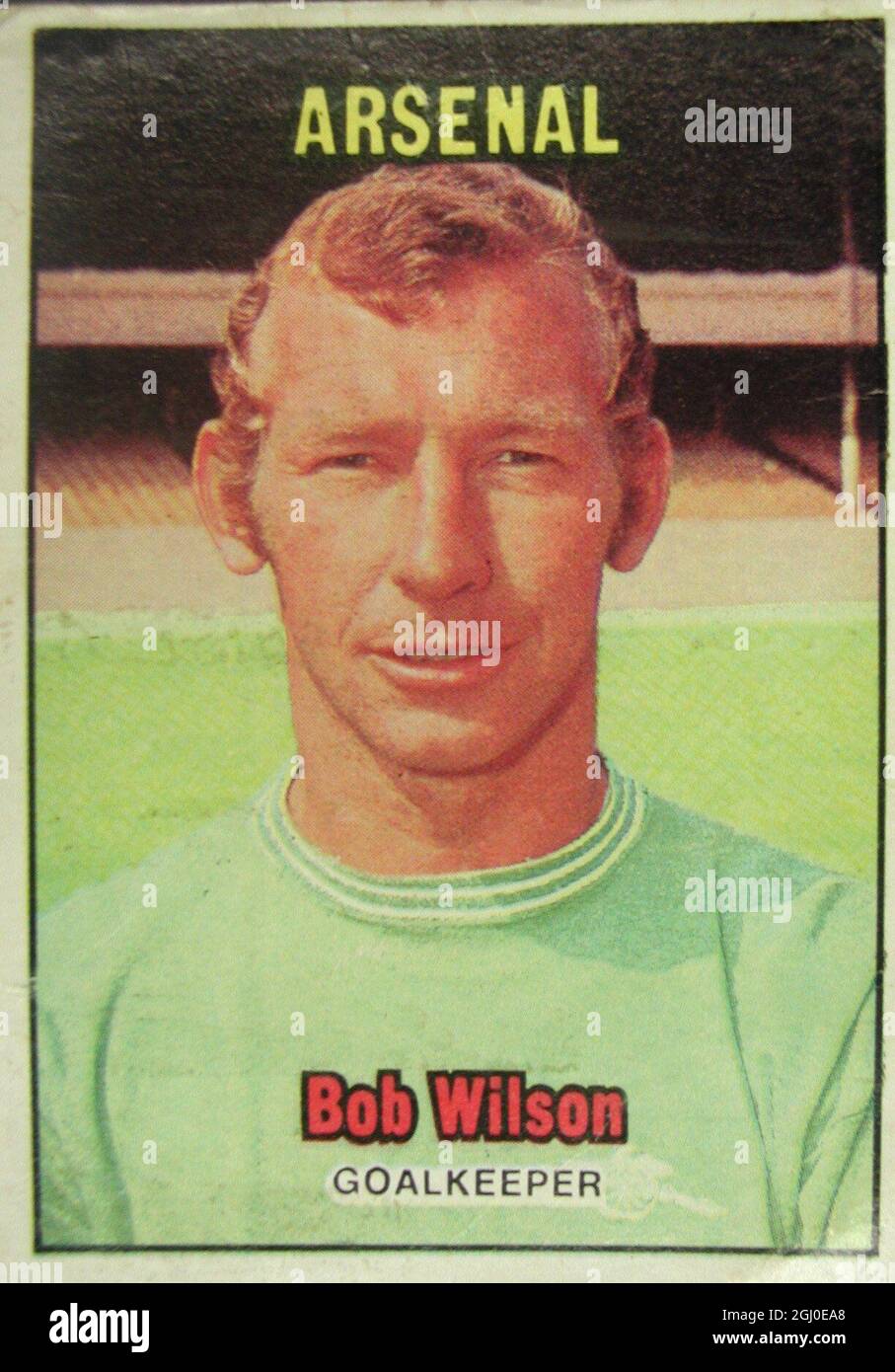 Bob Wilson - Arsenal Emerged over the last few seasons as a star in his ...