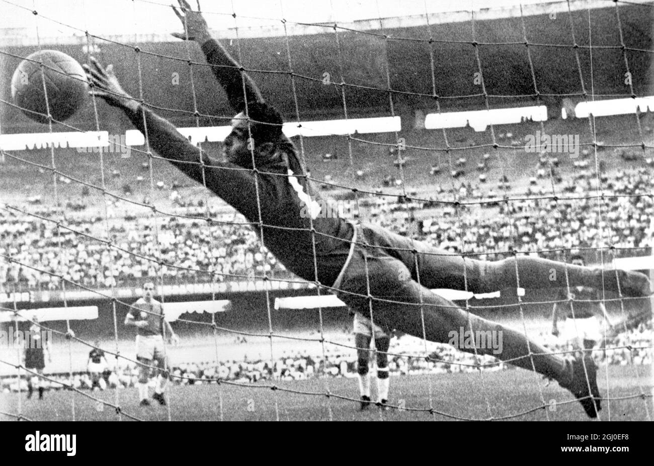 Soccer match in brazil Black and White Stock Photos & Images - Alamy