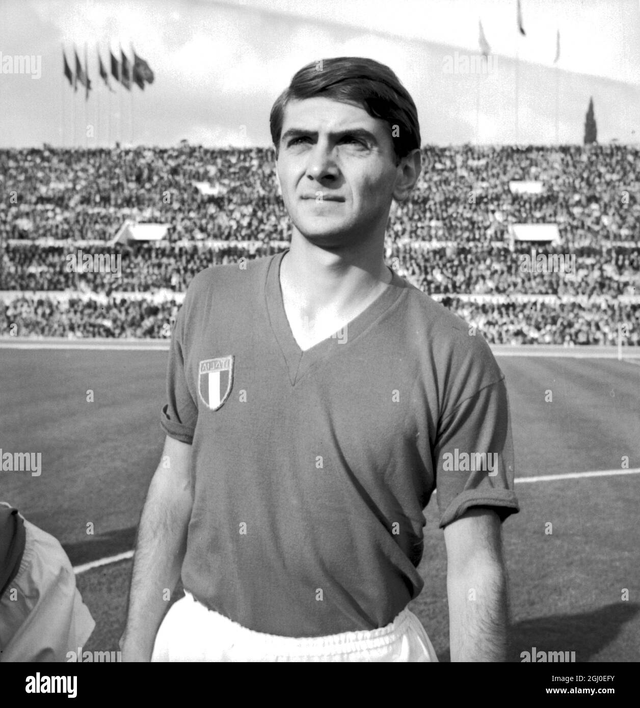 Giampaulo Bulgarelli (Bologna) Member of the Italian World Cup football ...