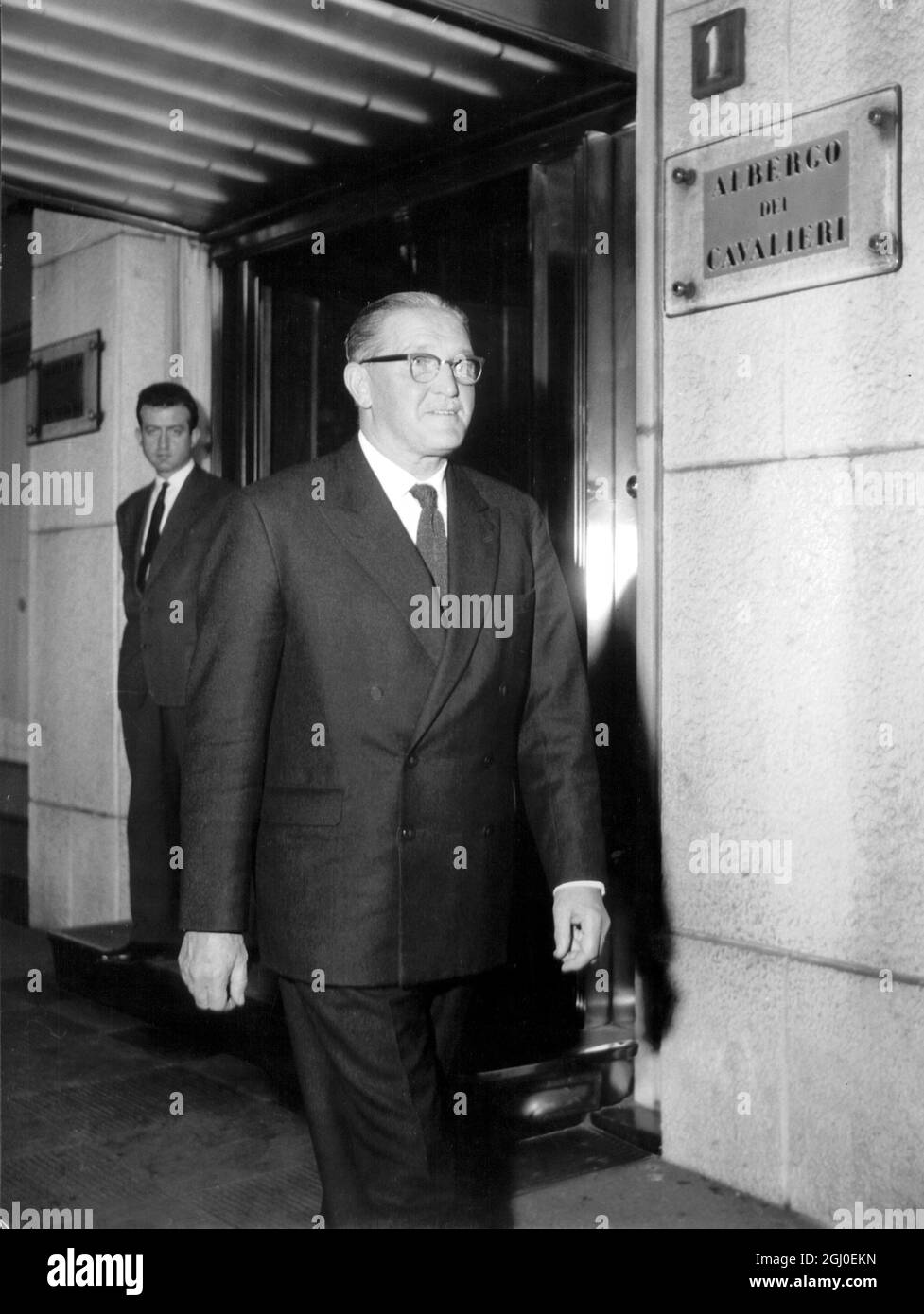 Joe Mears, chairman of Chelsea Football Club, leaves the Hotel de ...