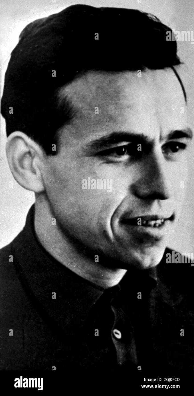 G.Husainov, USSR Football Team forward 21st February 1962 Stock Photo ...