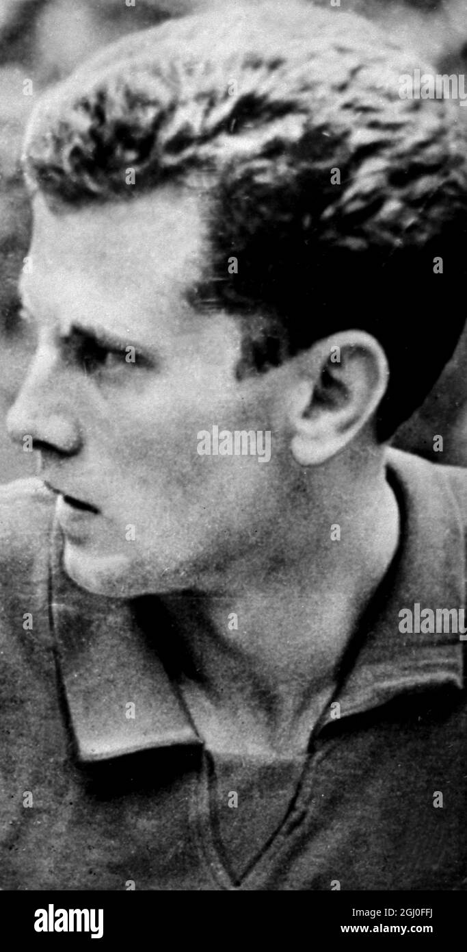 V.Ponedelnik, USSR Football Team Forward 21st February 1962 Stock Photo ...