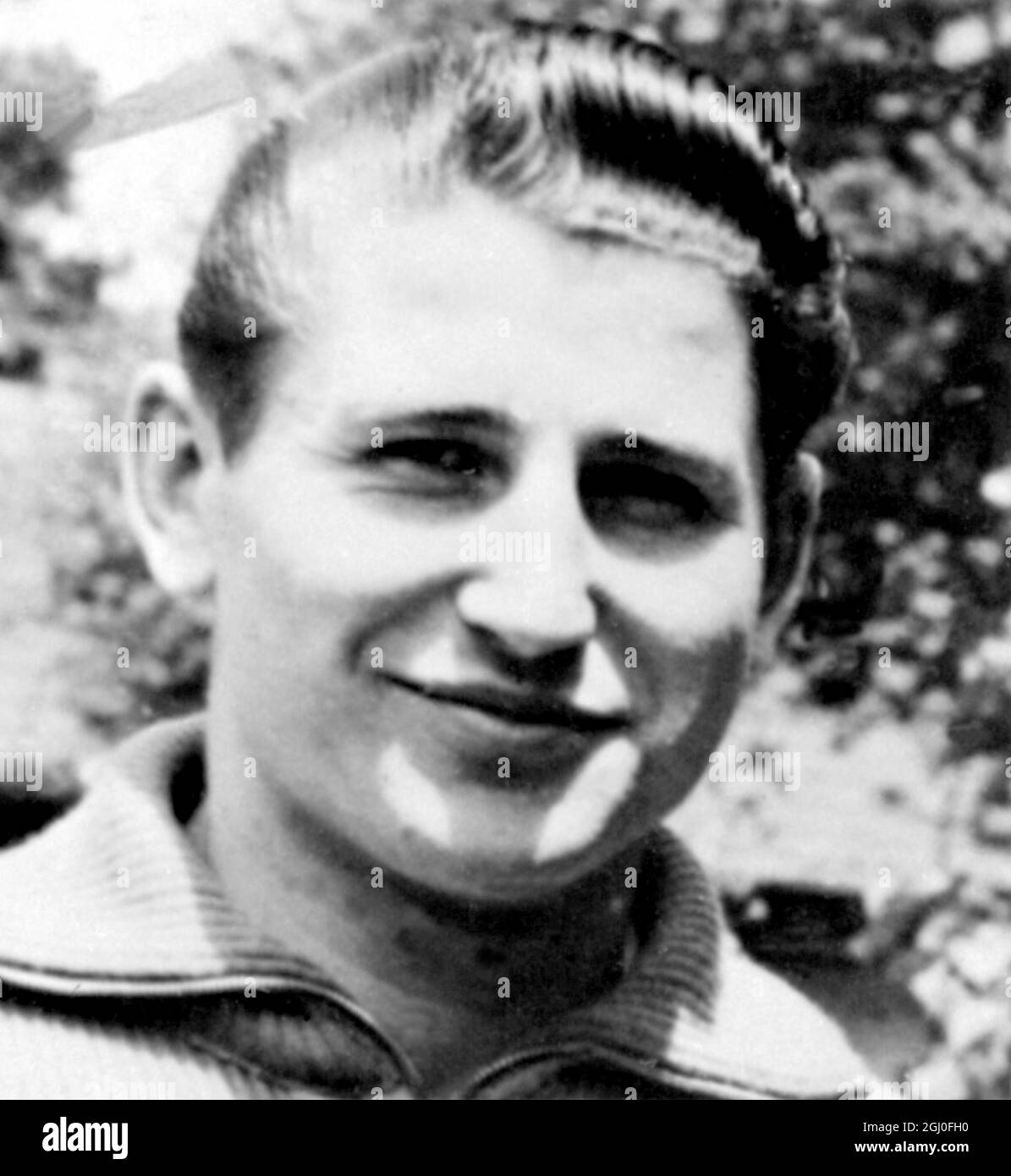 Helmut Rahn , West German World Cup player 3rd June 1954 Stock Photo ...