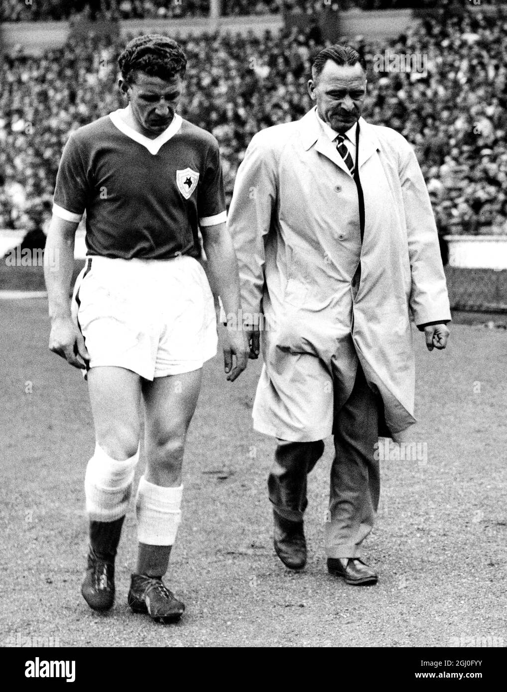 1961 FA Cup Final Tottenham Hotspur v Leicester City The Leicester City ...