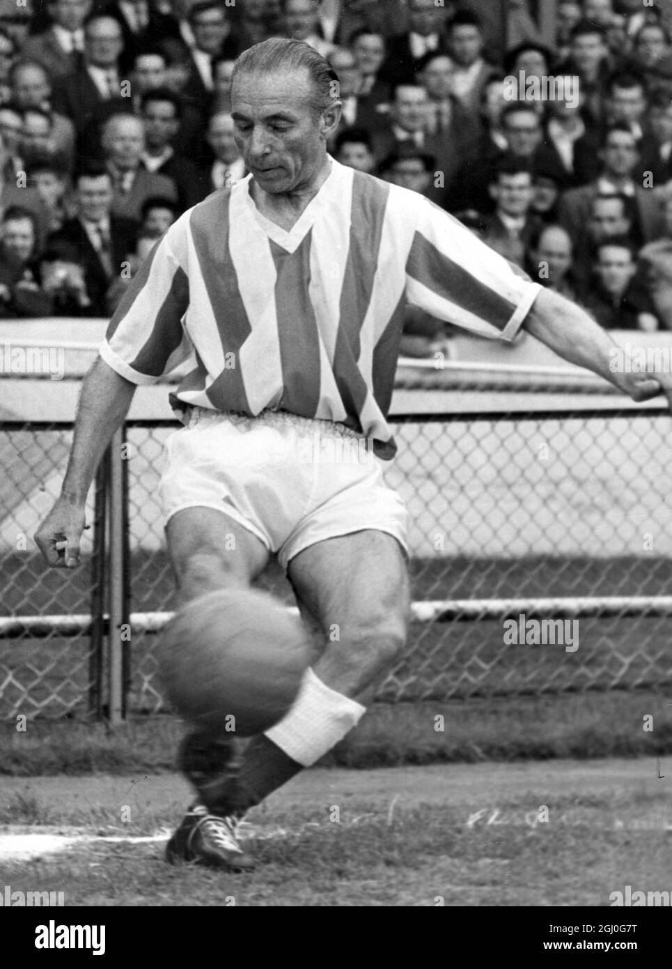 Stanley Matthews, 48 years old, the man named as Footballer of the Year ...