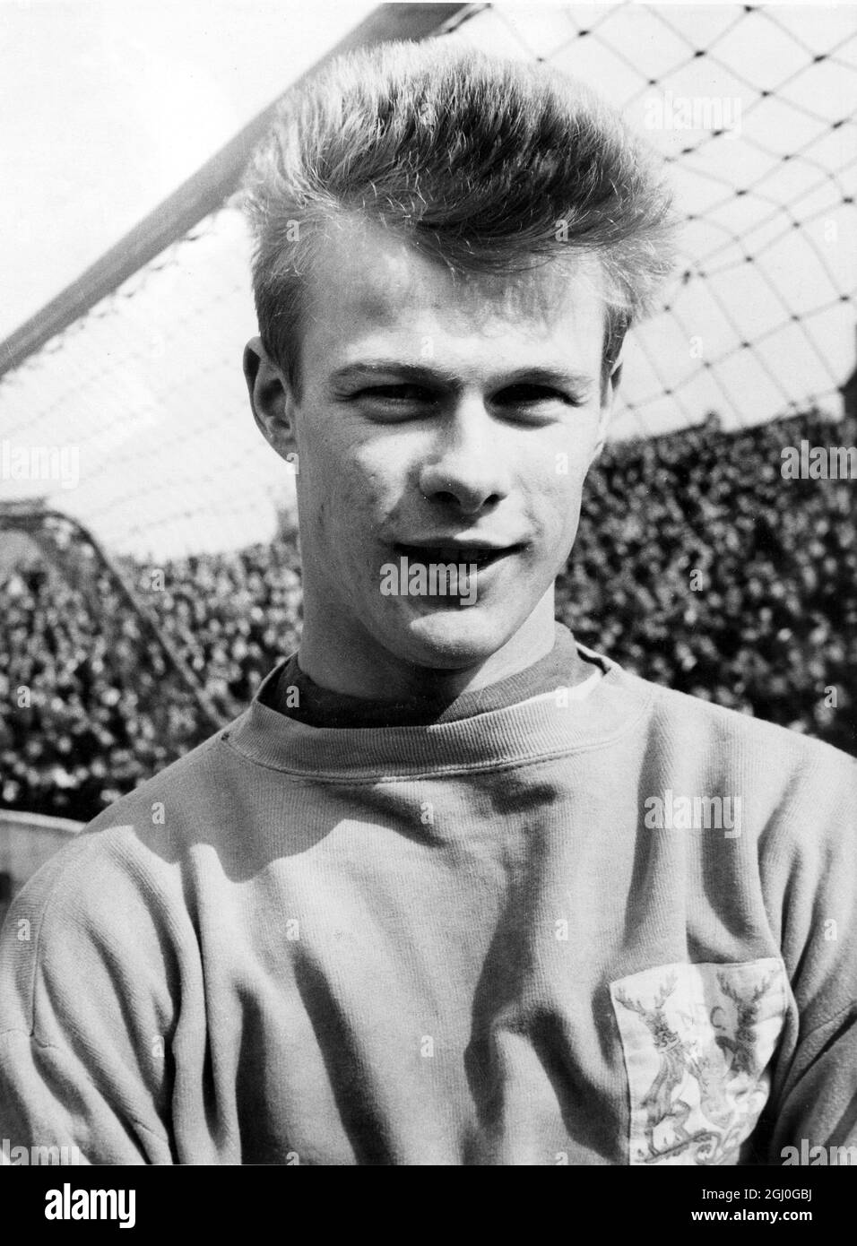 Peter Grummitt, Nottingham Forest goalkeeper April 1963 Stock Photo - Alamy