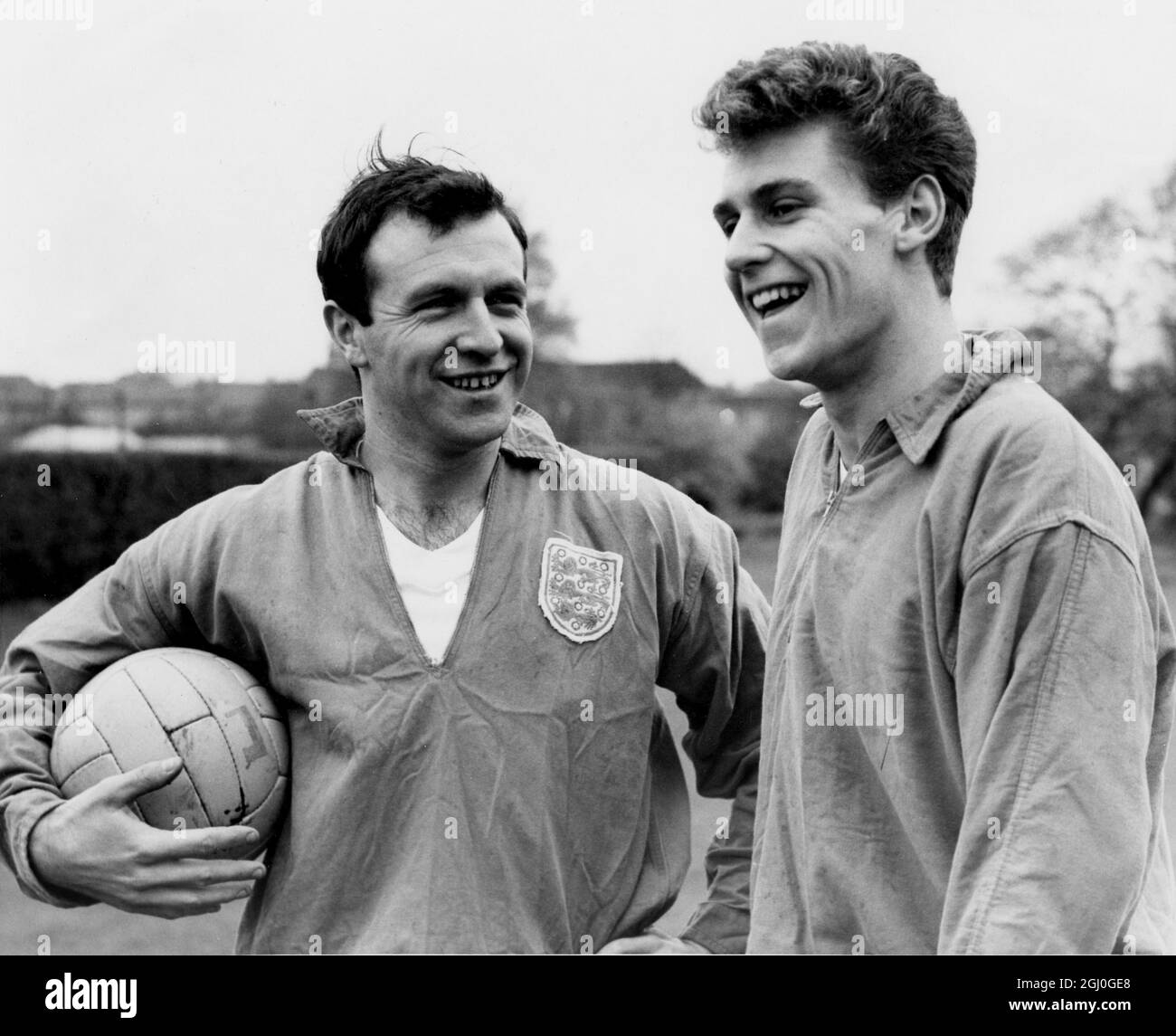 England's new cap, 19 year old, Bobby Thomson, the Wolverhampton ...