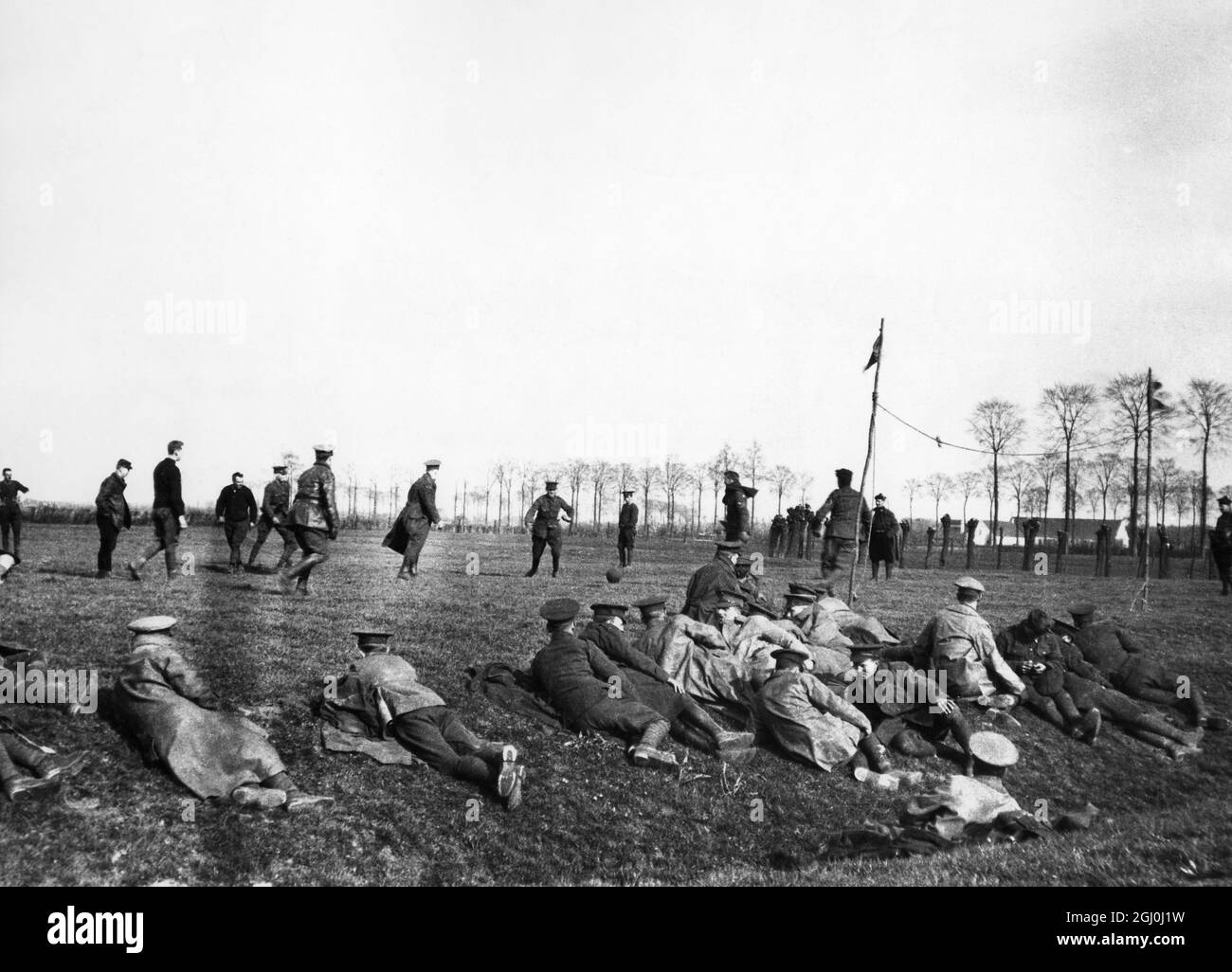 Ww1 football hi-res stock photography and images - Alamy