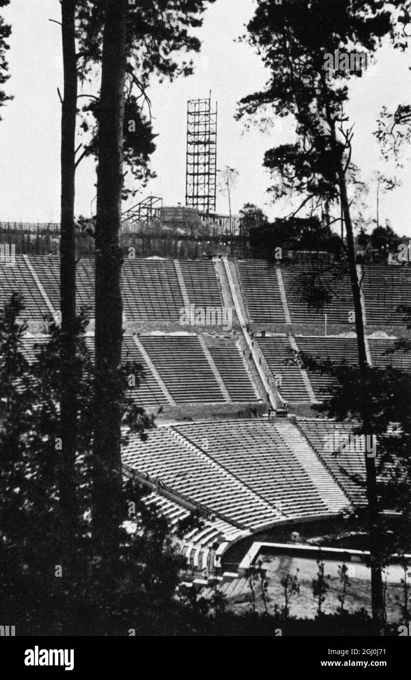 108 metres high - amphitheatre - stadium - tiers for spectators ...