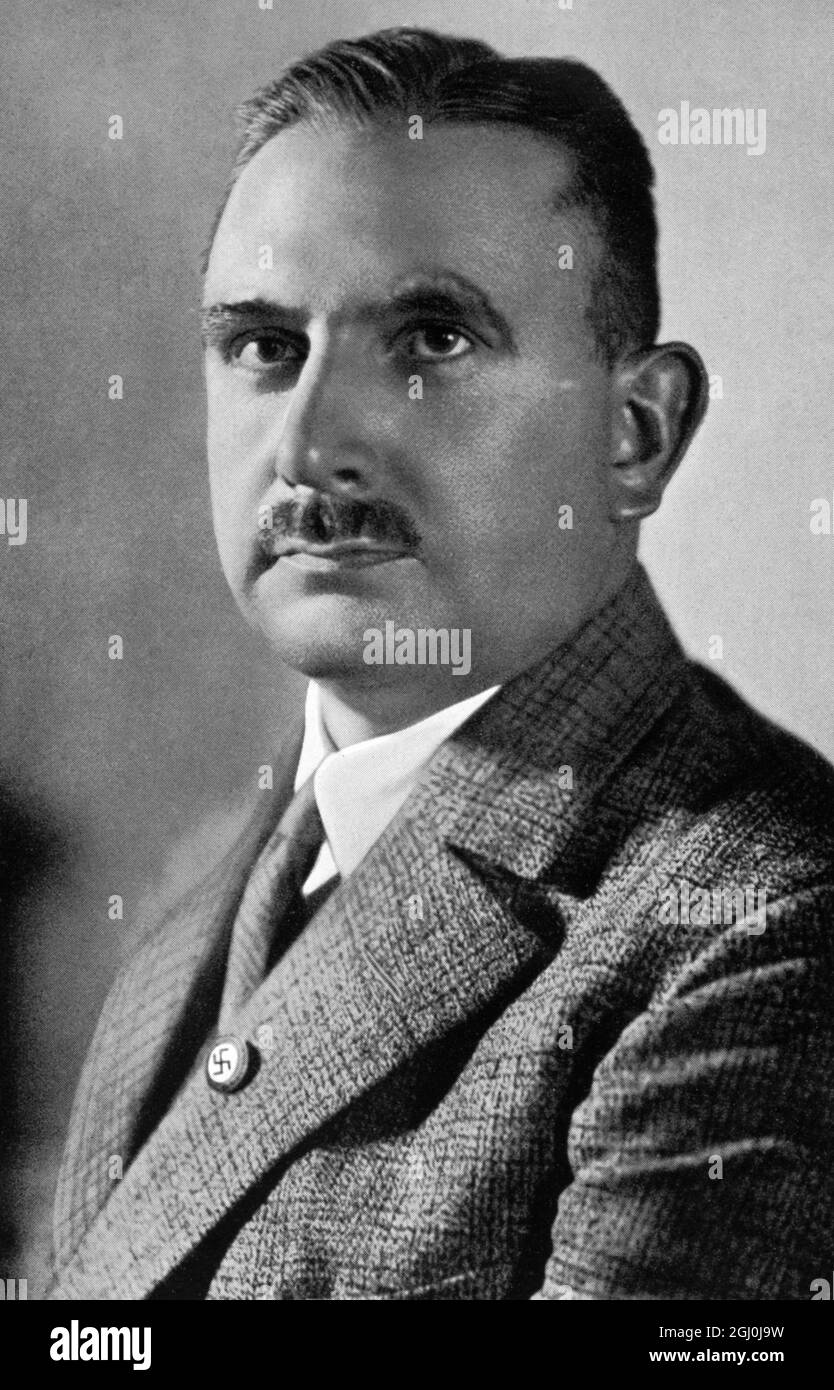 Bernhard Rust, Minister for science, culture and national education - c ...