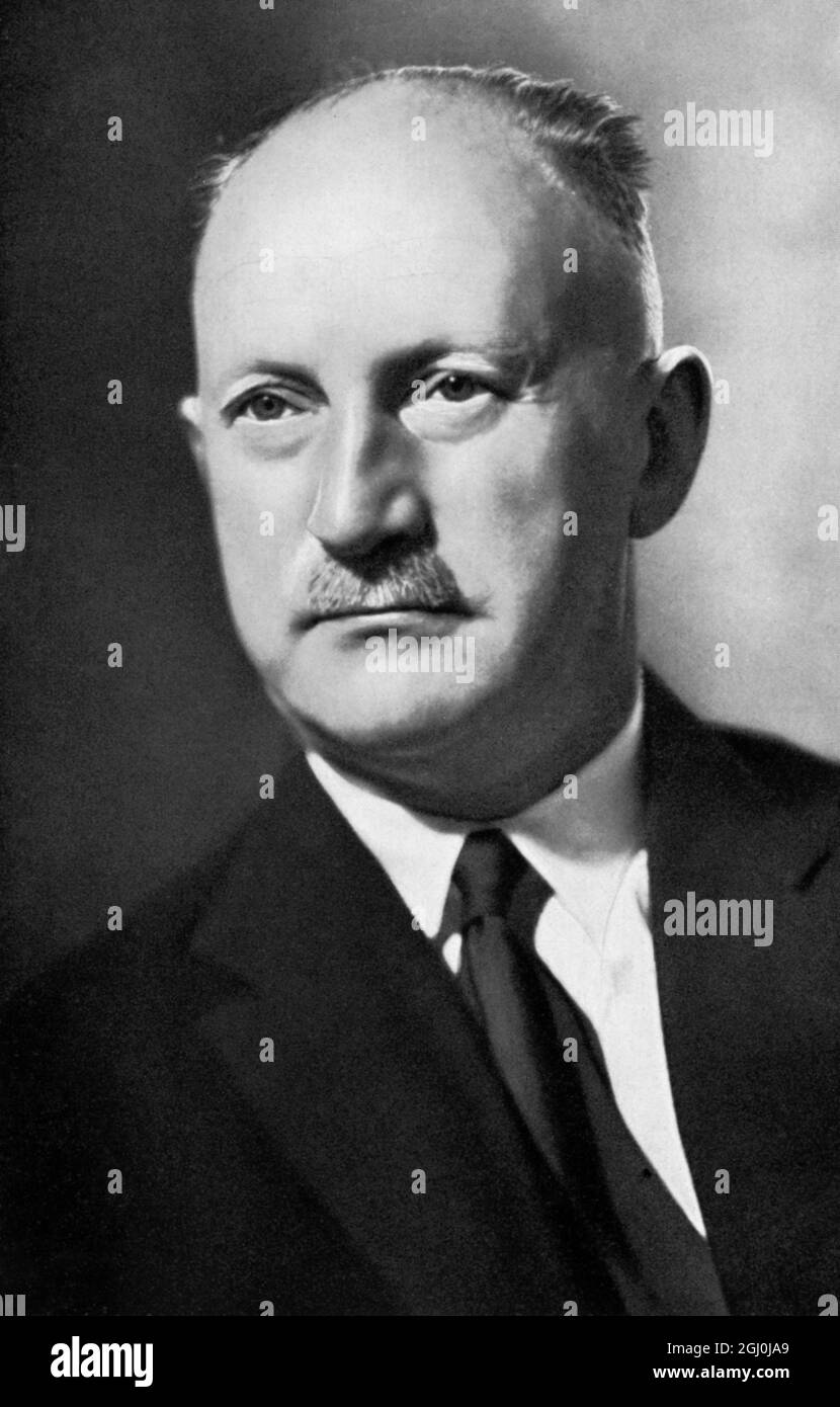 Dr. Carl Diem - General Secretary of the Organisation for the XI ...