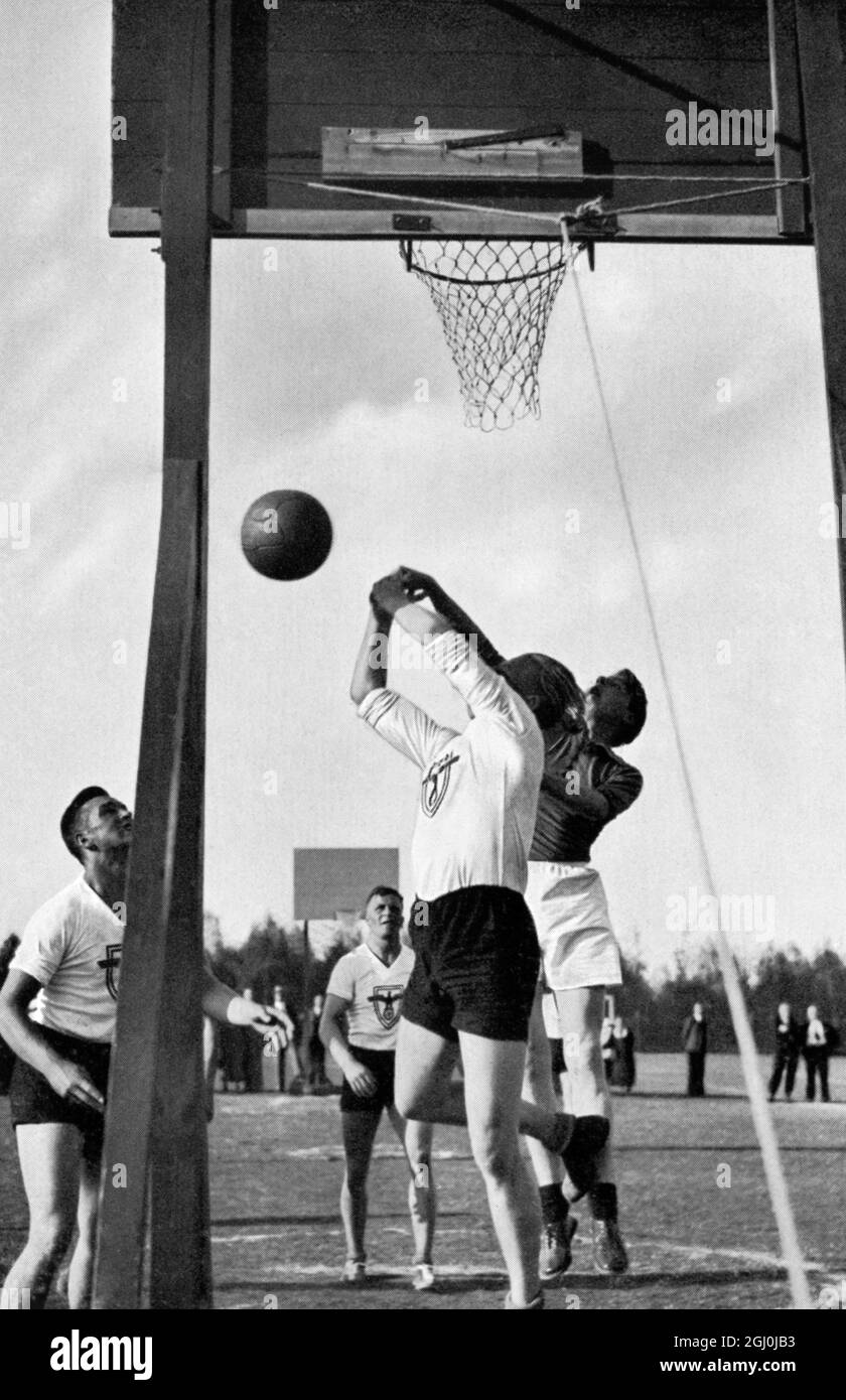 1936 basketball Black and White Stock Photos & Images - Alamy