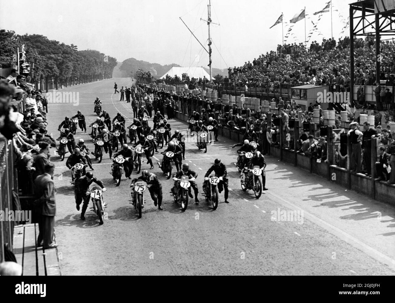 Isle of man tt race hi-res stock photography and images - Alamy