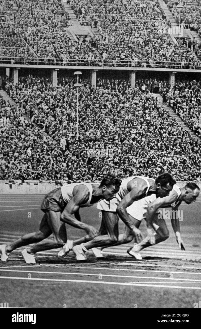 100 metre track hi-res stock photography and images - Alamy