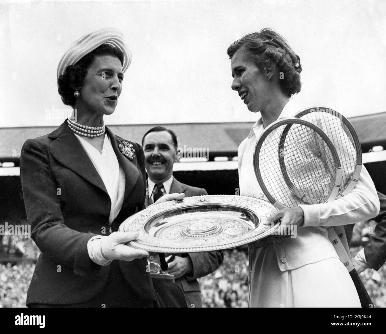 Duchess of kent wimbledon Black and White Stock Photos & Images - Alamy