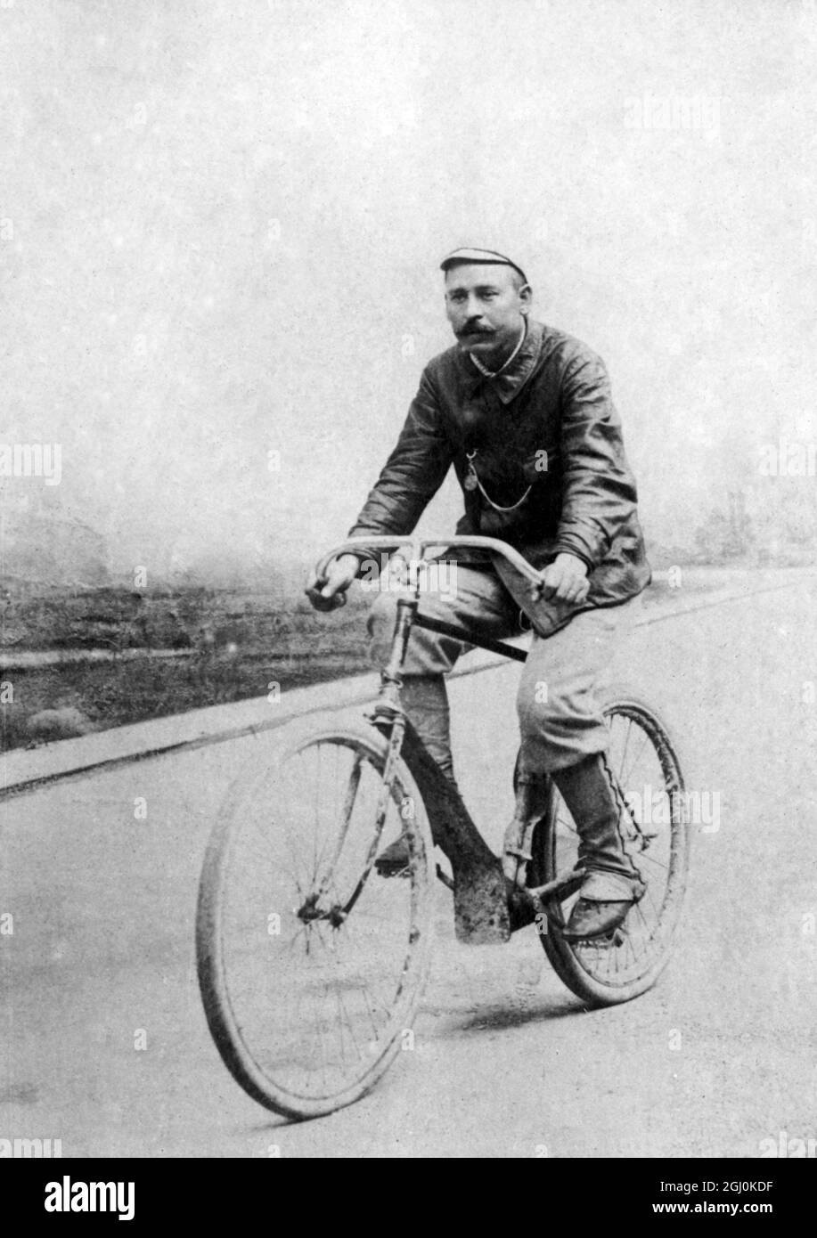 French racing cyclist Charles Terront (25 April 1857 - 31 October 1932 ...