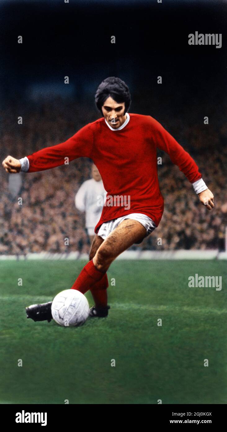 Footballer george best manchester united hi-res stock photography and ...