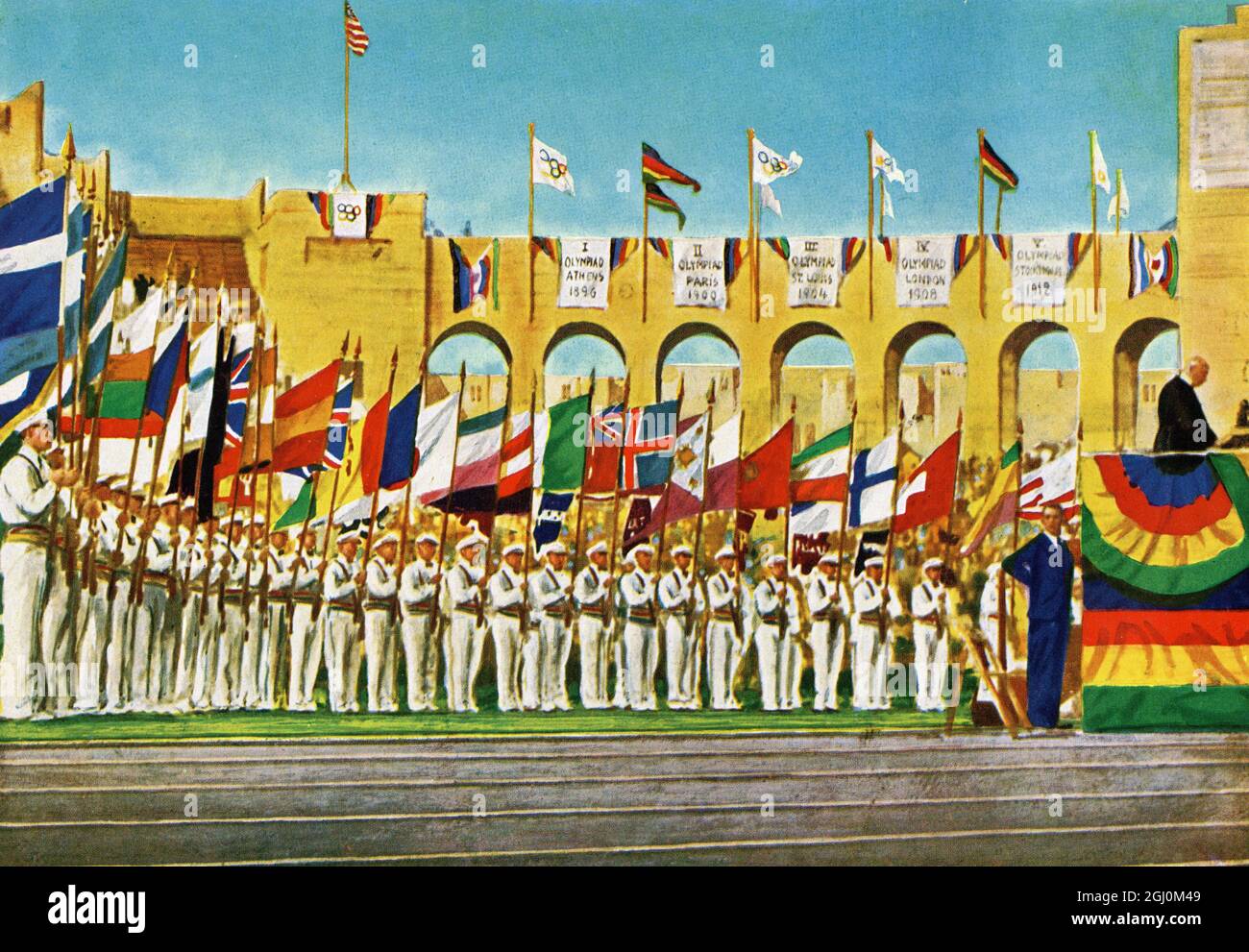 All Nation Flags Olympic