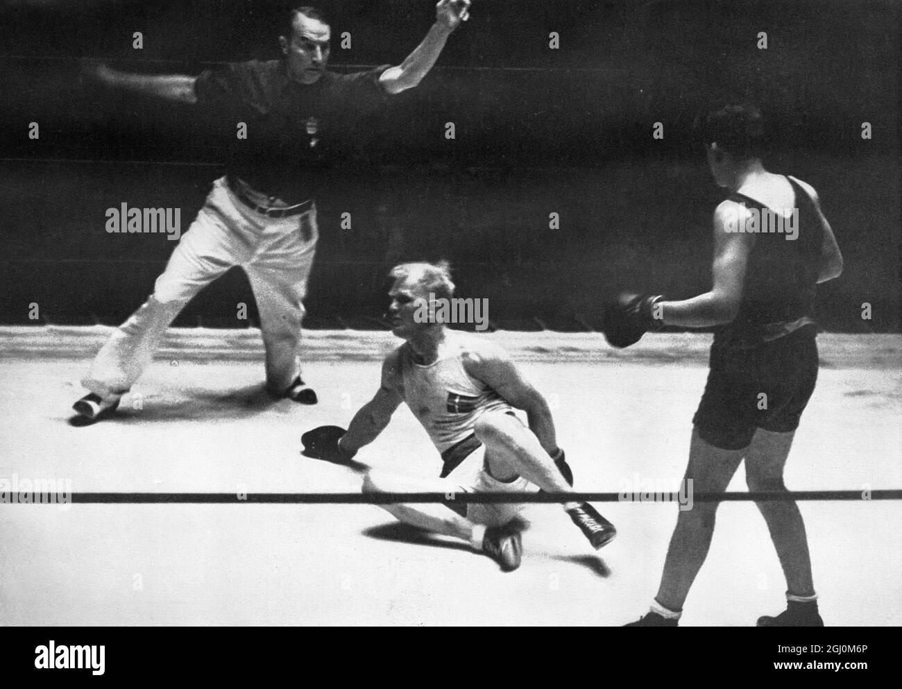 Boxers Light Heavyweight 1932 Olympic Games, Los Angeles, USA, Light ...