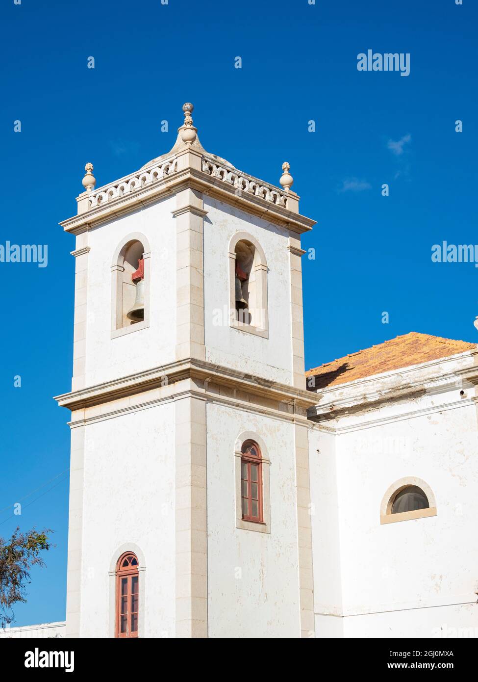 Igreja Nossa Senhora da Graca in Plato. The capital Praia on the Ilha ...